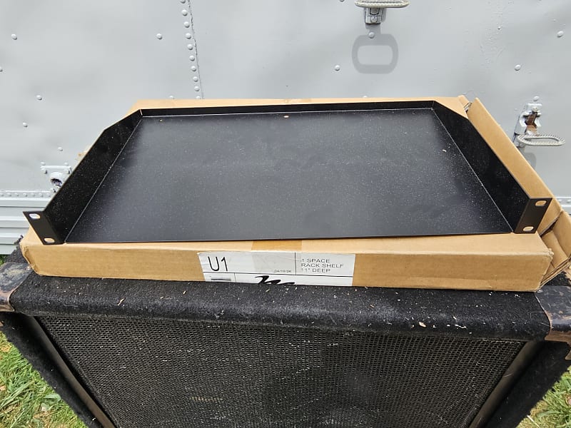 Middle Atlantic 1U Rack Shelf New In Box Black | Reverb