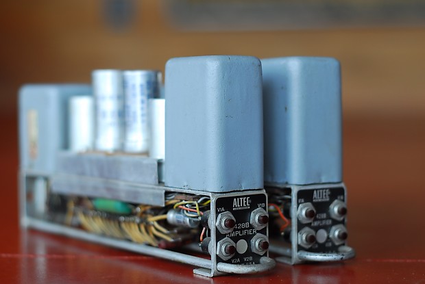 2) Rare Altec 428B tube preamplifiers from the Altec 250A | Reverb