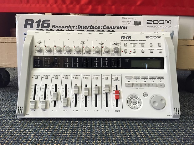 USED Zoom R16 Recorder / Interface / Controller w/ Cables and | Reverb