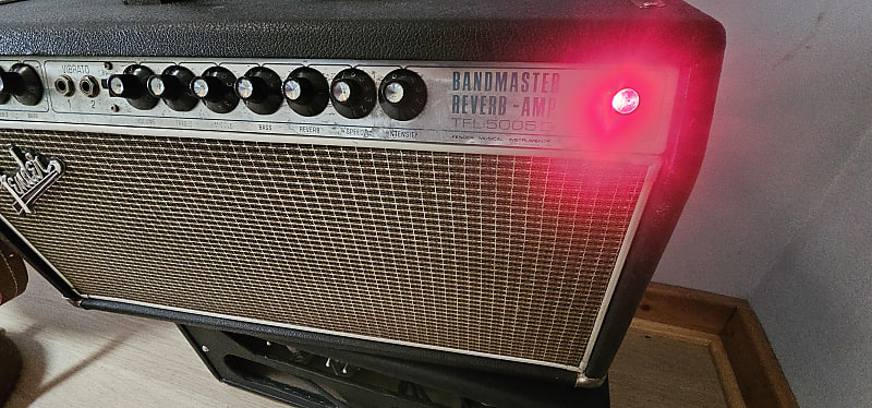 Fender Silverface drip edge BANDMASTER Reverb TFL 5000 1969 | Reverb