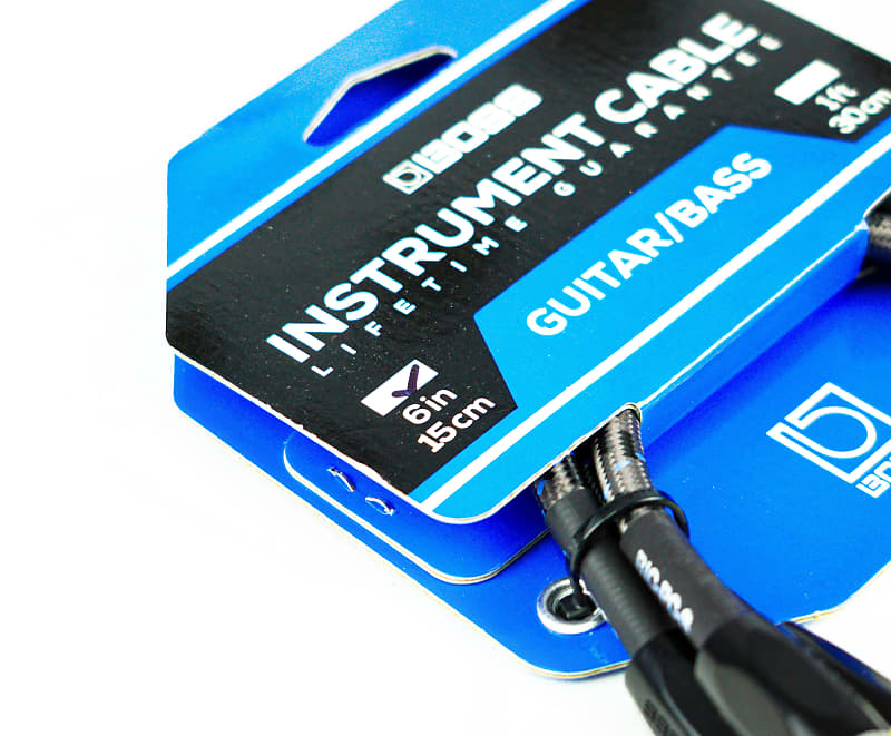 Set of 3 patches BOSS BIC-PC-3, jack-jack, 15 cm, mono | Reverb