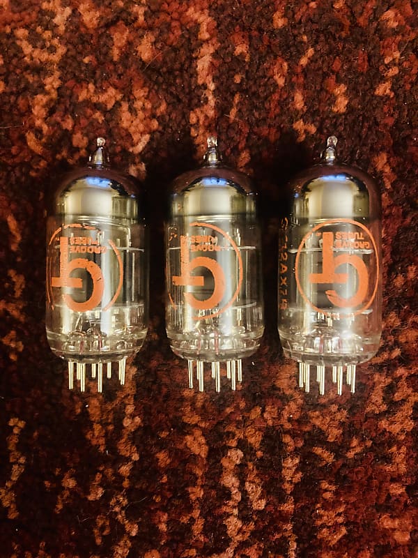 3x Groove Tubes 12AX7 R3 (made by Electro Harmonix) | Reverb