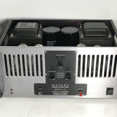 Manley Labs 440/200 Watt Monoblock Reference Amplifier (Pair) | Reverb