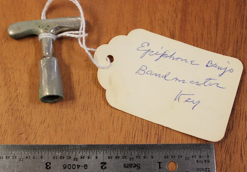 Vintage Epiphone Bandmaster Banjo Tuning Key Wrench | Reverb