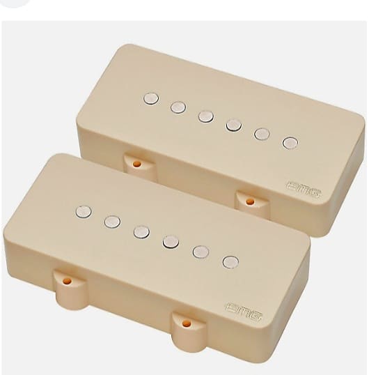 EMG Jazzmaster Guitar Pickup Set - Ivory (Open Box) | Reverb