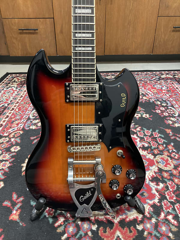 Guild S-100 Polara Deluxe w/ Bigsby (RARE) | Reverb