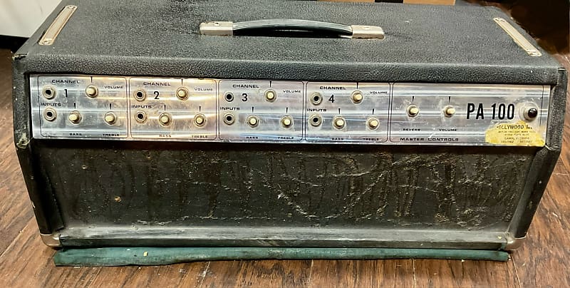 Fender PA 100 1970s Powered Mixer | Reverb