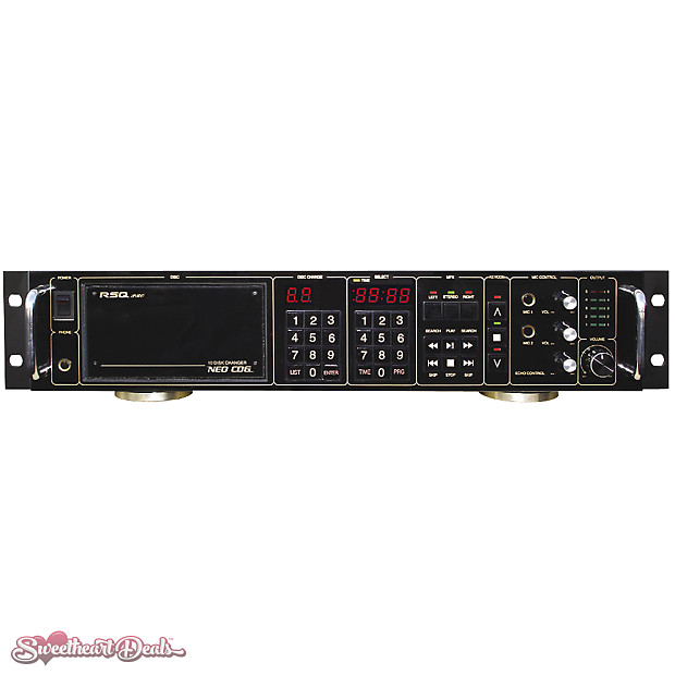 RSQ CK-1 10-Disc Magazine Karaoke Player DVD CDG VCD CD MP3 | Reverb