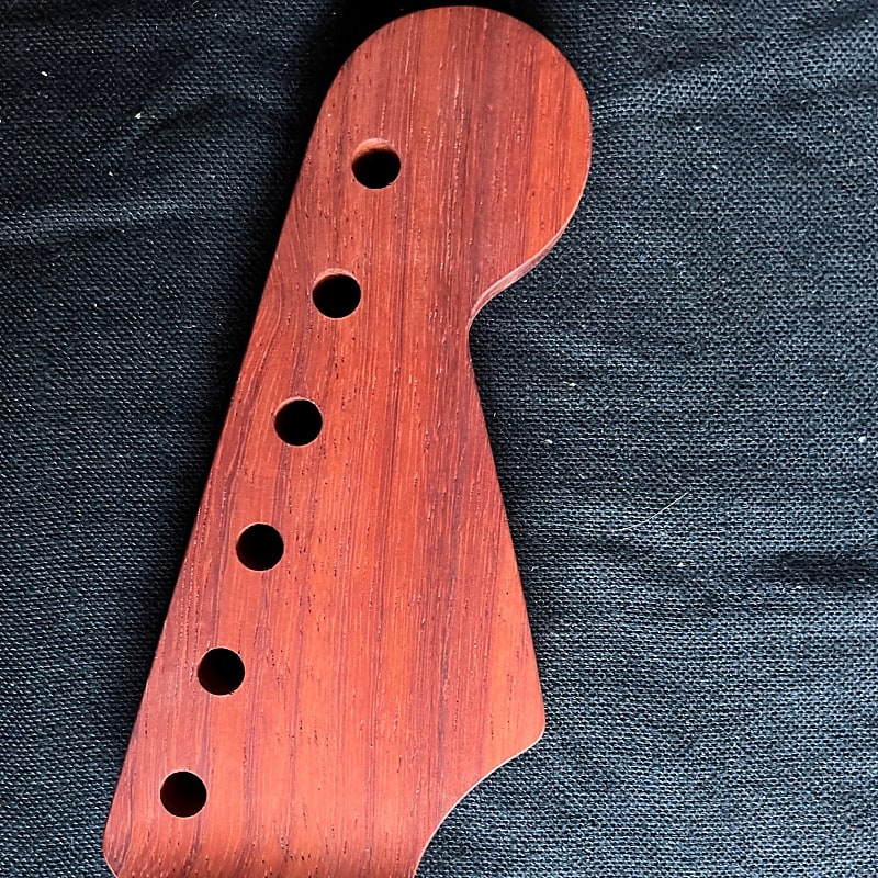 Warmoth Stratocaster Neck - Padauk with Dark Indian Rosewood | Reverb