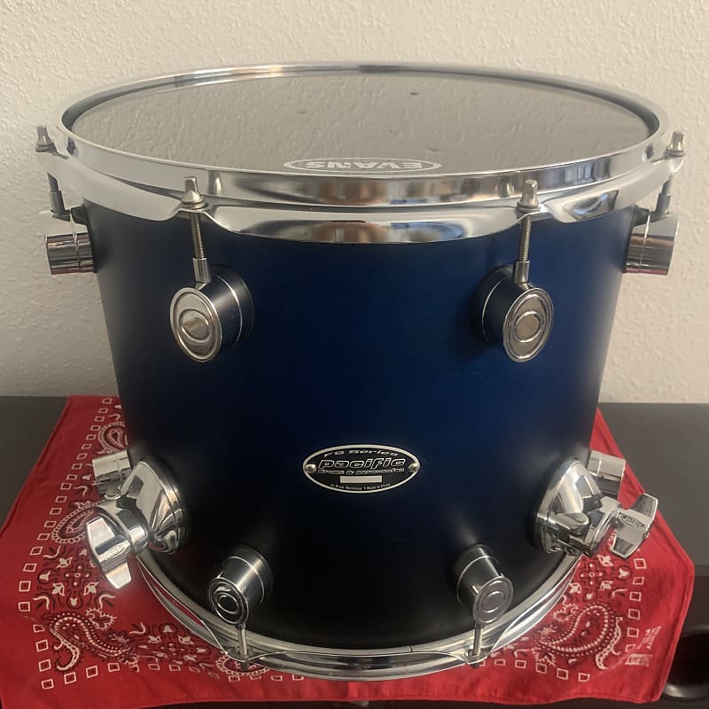 Pacific PDP FS Series 14 x 12 All Birch - Blue & Black | Reverb