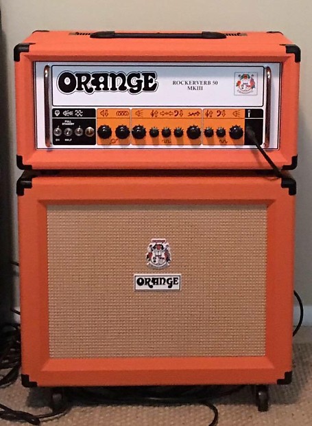 Orange Rockerverb 50 MKIII w/PPC112 Vintage 30 Cab | Reverb