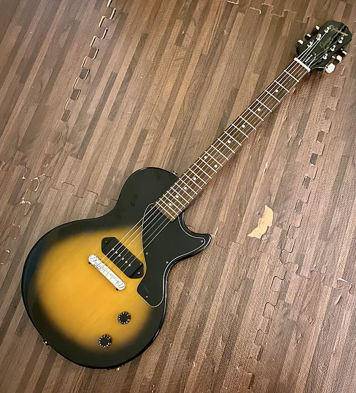 Epiphone Les Paul Junior P90 1998 Tobacco Burst | Reverb