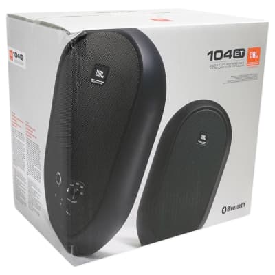 JBL 104-BT Compact Desktop Reference Studio Monitors with | Reverb