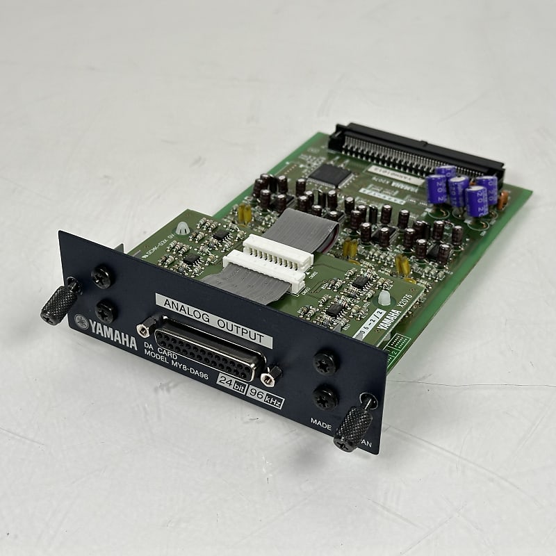 Yamaha MY8-DA96 24-bit, 96kHz 8-Channel Analog Output Card | Reverb UK