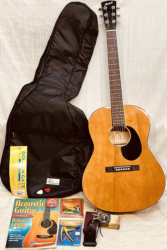 Guitar Package Accent CS-2 Acoustic with Gigbag, Tuner, Capo, | Reverb