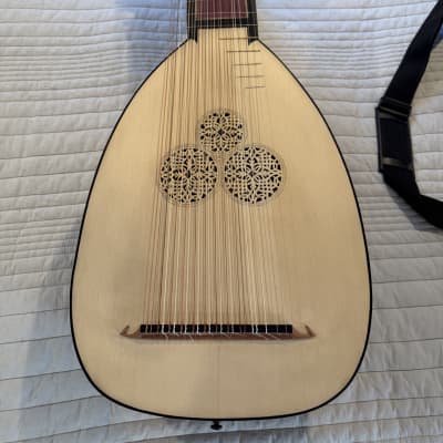 John Rollins 13 Course Baroque lute after Burkholtzer 2022 | Reverb
