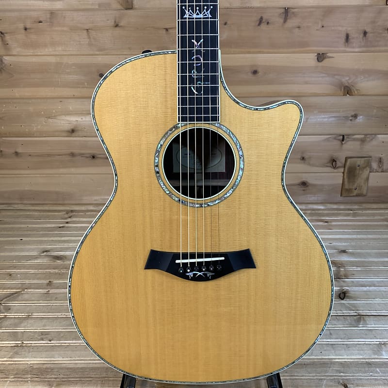 Taylor 2009 Dave Matthews DMSM Acoustic Guitar USED - Natural | Reverb