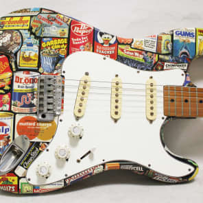 Strat Style Mad Magazine Ad Decal Sticker Custom Electric | Reverb