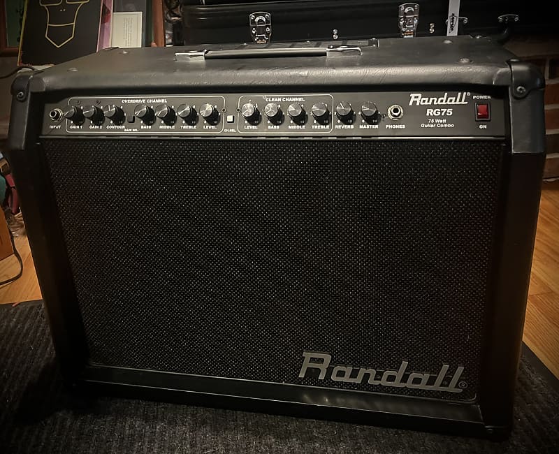 Randall RG75 Solid State Combo Amplifier w/Footswitch | Reverb