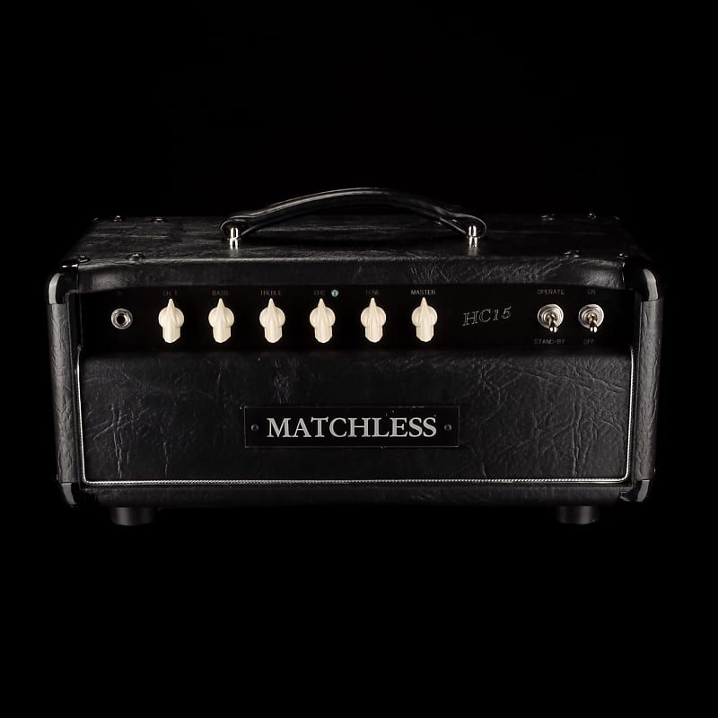 Matchless HC-15 Black/Silver Guitar Amp Head | Reverb