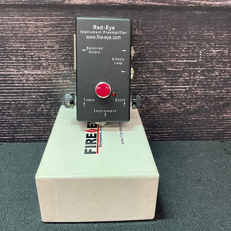 Fire-Eye Development Red-Eye Preamp Preamp Guitar Effects | Reverb