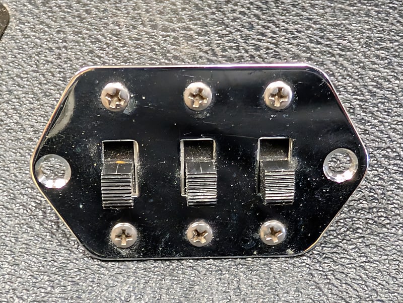Fender Jaguar pickup control switchplate and switches | Reverb