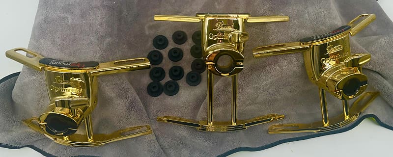 Pearl 3 x Aluminum OPTIMOUNT 8, 10, 12 Gold Set 2023 - 24K | Reverb