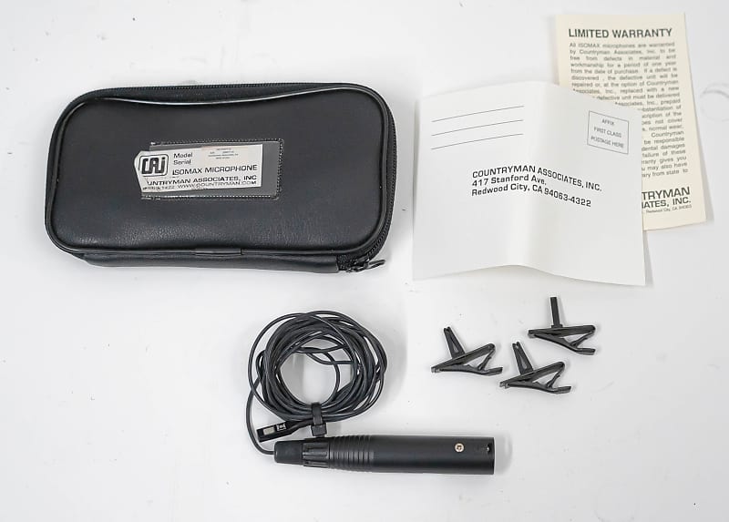 Countryman M2OP6FF10 Omni Directional Microphone Isomax 2 | Reverb