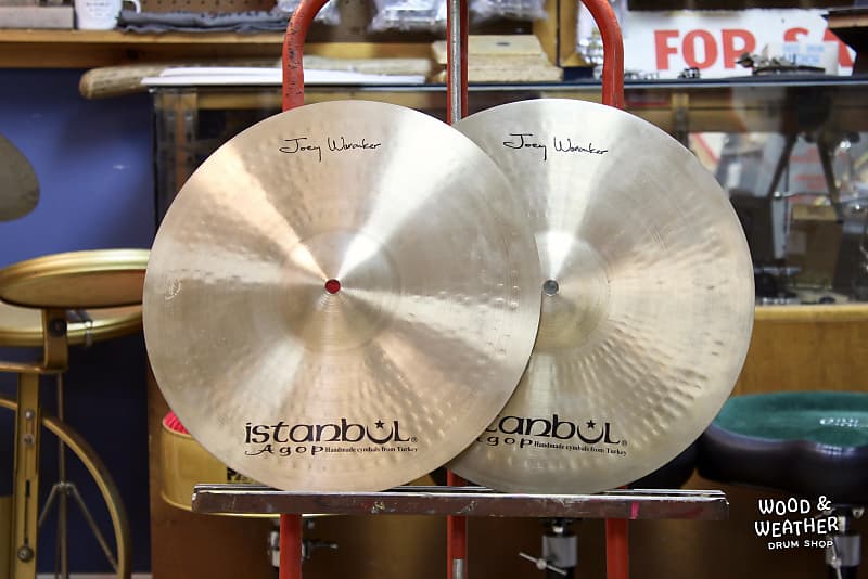 Istanbul Agop 14" Joey Waronker Signature Hi-Hat Cymbals | Reverb