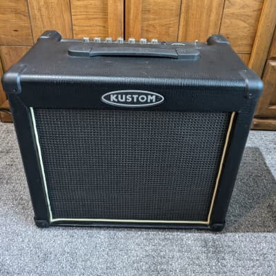 1960s Kustom 200 (Model K200B5) Amp Head Black Tuck & Roll | Reverb