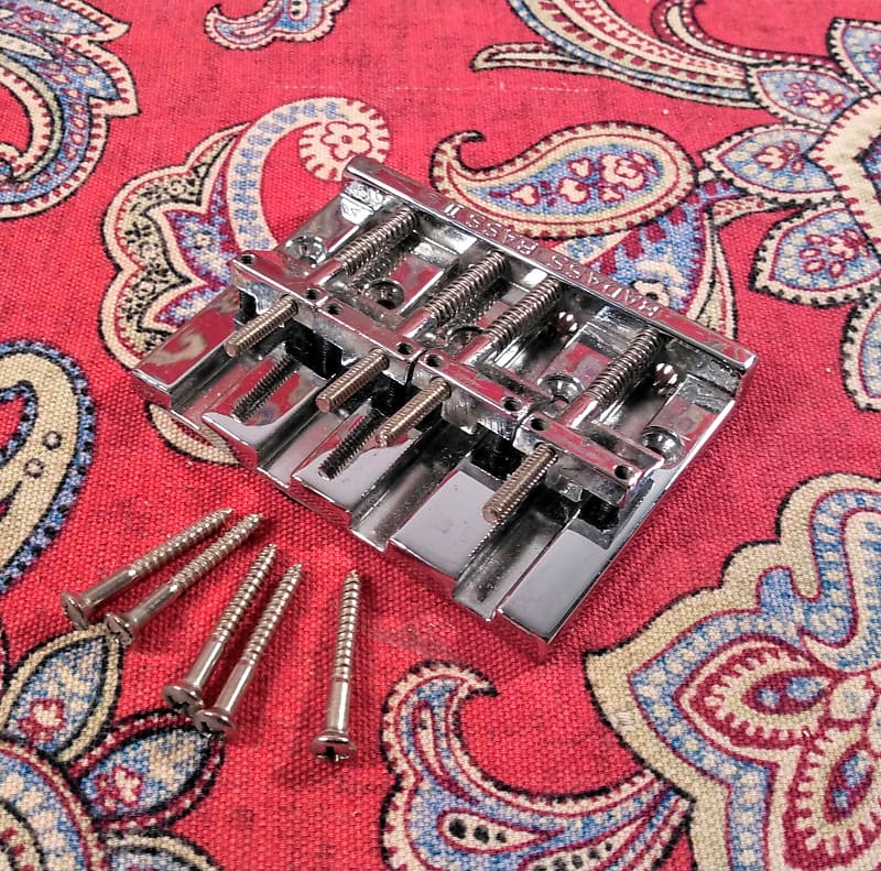 LEO QUAN BADASS II BRIDGE FOR FENDER JAZZ or PRECISION BASS | Reverb