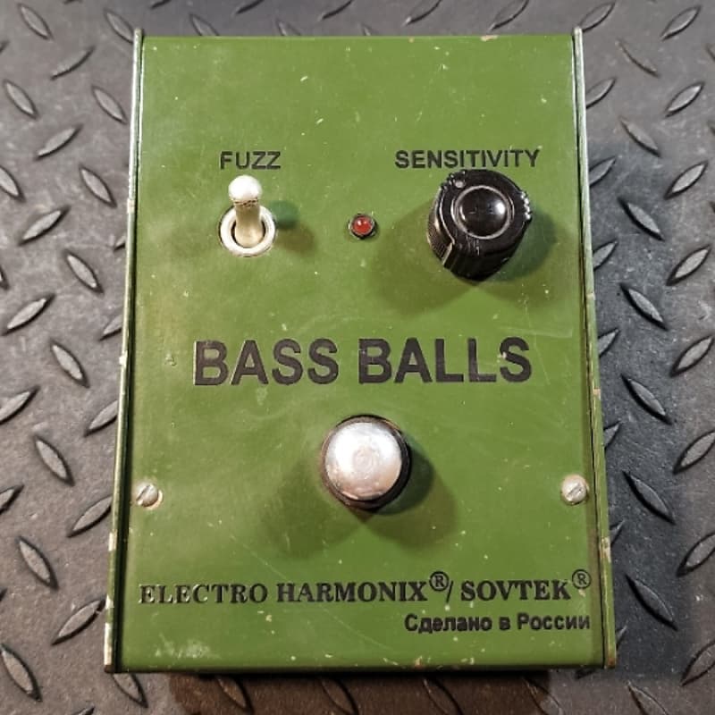 Electro-Harmonix Sovtek Green Russian Bass Balls Fuzz | Reverb
