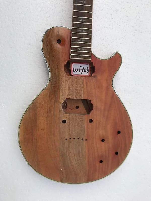 Mahogany Wood Single Cut Les Paul LP Style Guitar Body with | Reverb