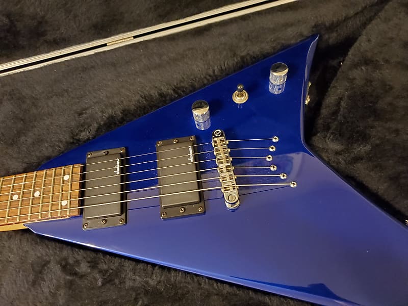 Jackson Rhoads Blue | Reverb