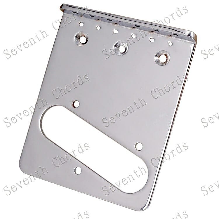 Chrome Tele Style Guitar Bridge Base Plate | Reverb