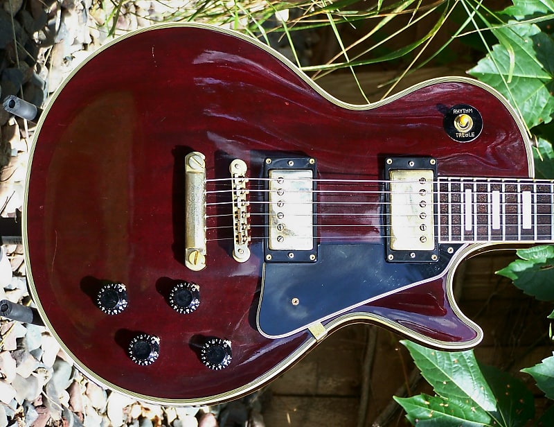 RARE 1981 Tokai LC-60 Wine Red All Mahogany ORIGINAL Fret | Reverb