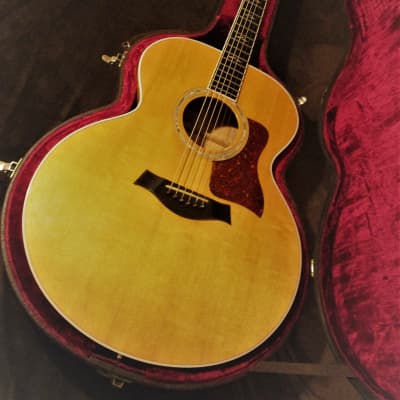 Taylor 615 Jumbo 1995 Aged Satin Natural Finish | Reverb