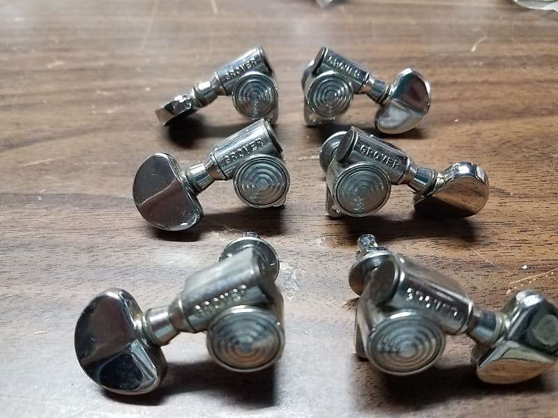 Grover Bullseye Rotomatic machine head tuners s 3+3 | Reverb