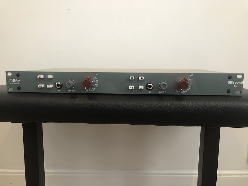 UK Sound 73MP Dual Channel Mic Pre 2020 Grey | Reverb