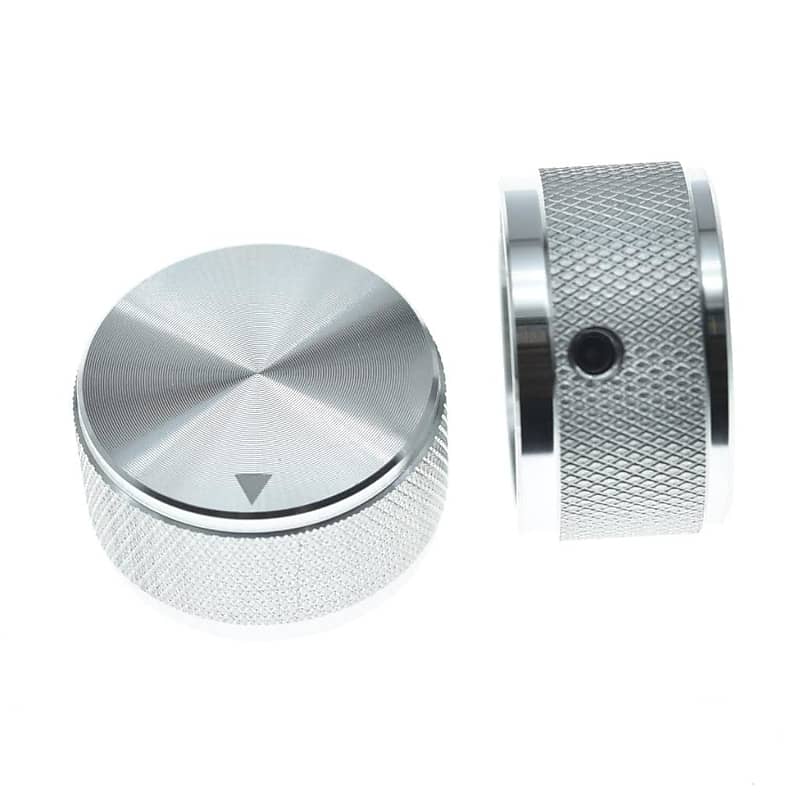 2-Pack 1-3/16"(30mm) Diam. Aluminium Potentiometer Knobs 1/4" | Reverb