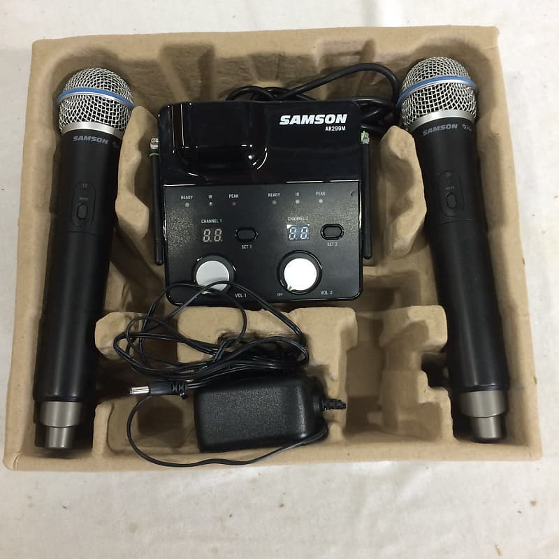 Samson Concert 288m Dual Handheld Wireless System with | Reverb