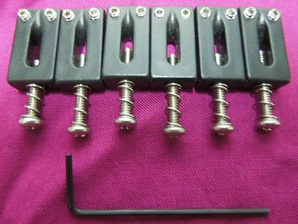 For Fender / Graphtech String Saver Saddles for Strat or Tele | Reverb