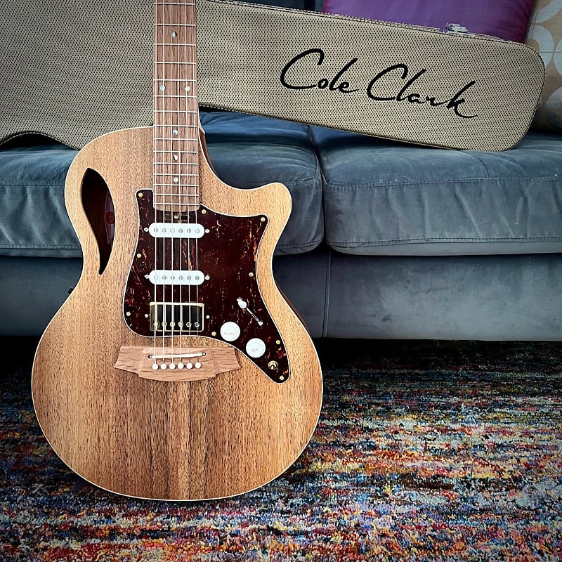 Cole Clark True Hybrid Thinline Acoustic-Electric Guitar, All | Reverb
