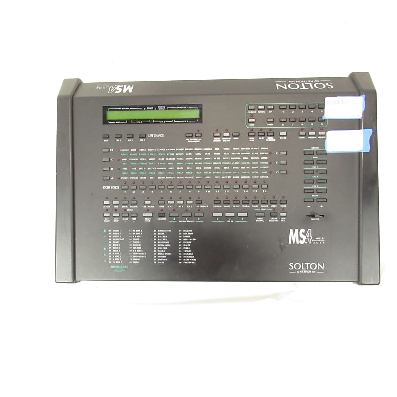 Solton Solton by Ketron Lab MS4 Multi-Synthesis Module 1990s | Reverb