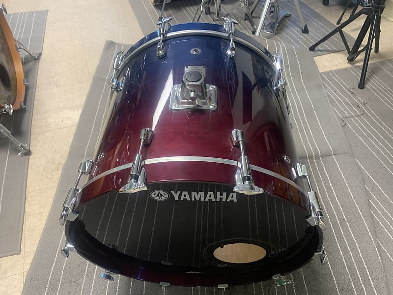 Yamaha Maple custom absolute 18” x 22” BASS DRUM MIJ - Purple | Reverb