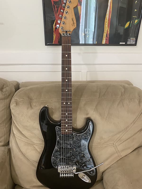 90's Squier By Fender Stratocaster With EMG Active Pickups | Reverb