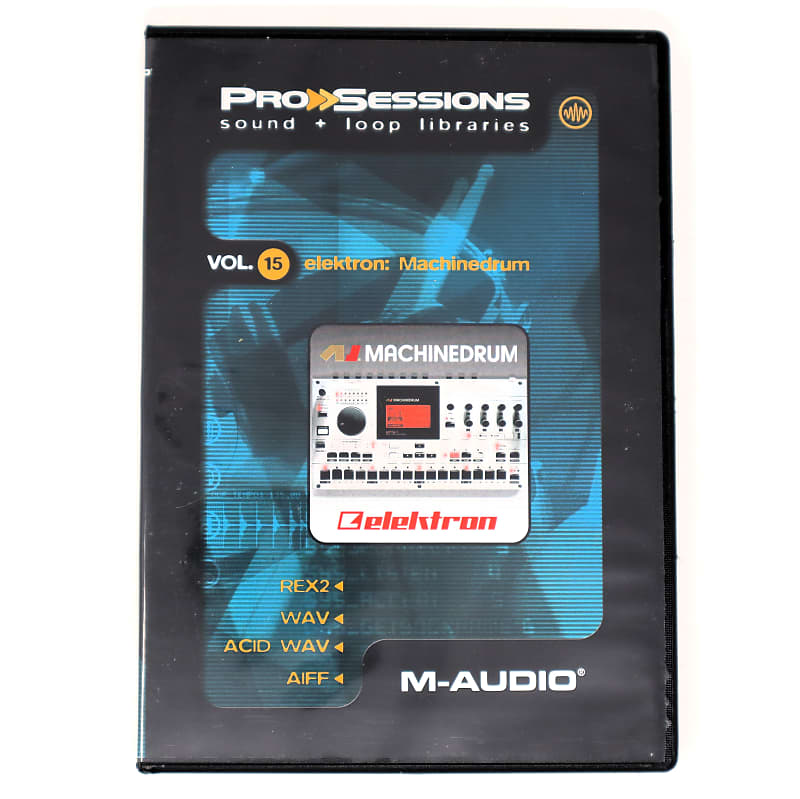 M-Audio Pro Sessions Volume 15 Electron: Machinedrum Sample | Reverb