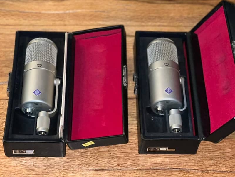 pair of Neumann U47 fet | Reverb