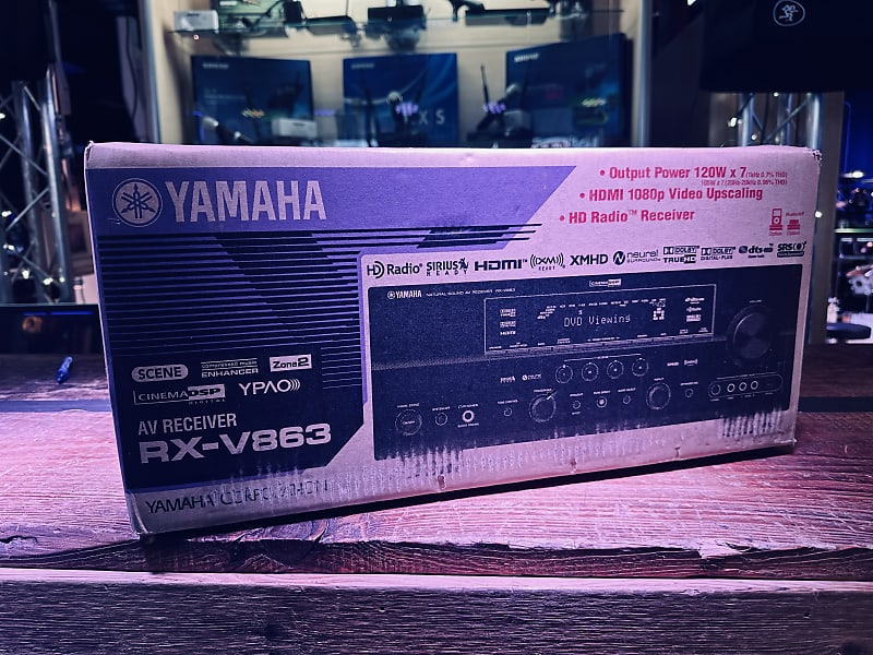 Yamaha RX-V863 AV Receiver NEW IN BOX | Reverb
