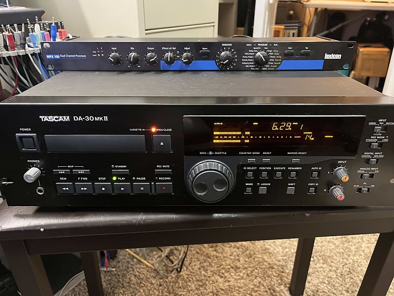 TASCAM DAT recorder DA-30 MKII Serviced, Tested, Working | Reverb